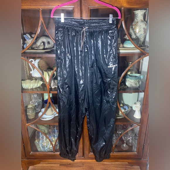 adidas Originals | Pants & Jumpsuits | Adidas Originals Shiny Black ...